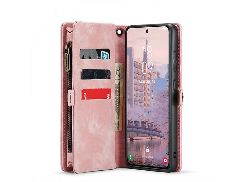 CASEME 008, Bookcover, Samsung, Galaxy S23 FE, Rosa | SATURN