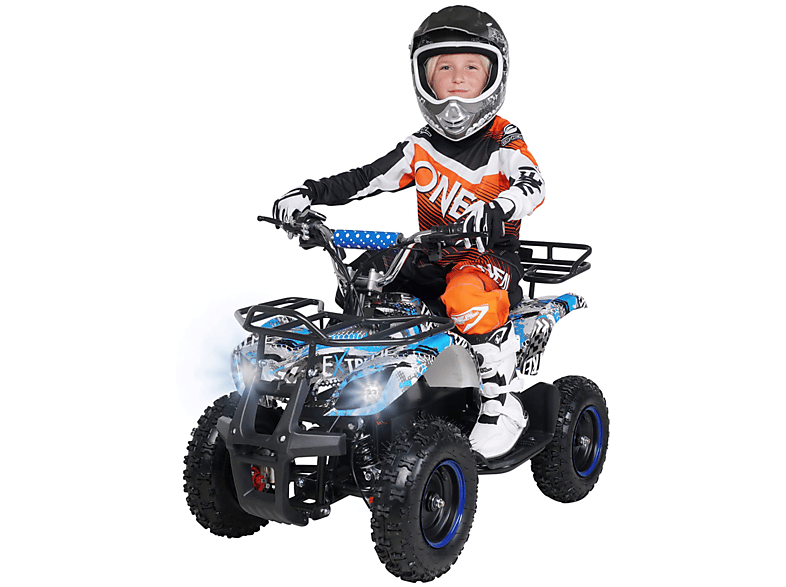 ACTIONBIKES MOTORS Torino | 1000 Watt Elektroquad Blau | MediaMarkt