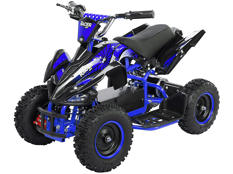 ACTIONBIKES MOTORS Racer | 1000 Watt Elektroquad Schwarz/Blau | MediaMarkt