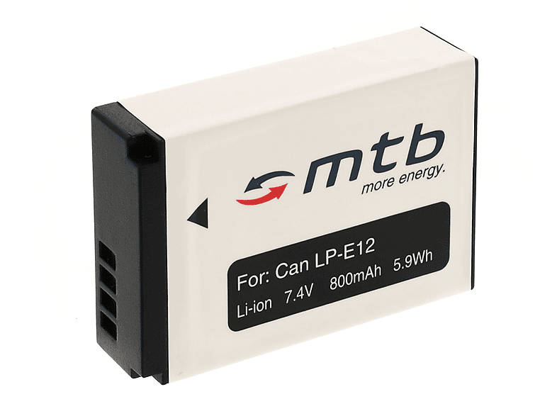 MTB MORE ENERGY Akku für Canon LP-E12 LP-E12 Akku, Li-Ion, 800 mAh | SATURN
