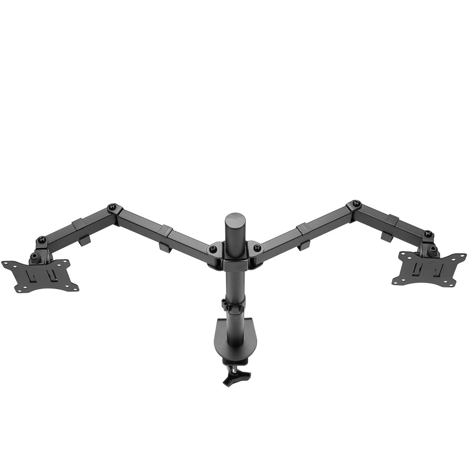 GOOBAY Dual Doppel-Monitorhalterung, schwarz | MediaMarkt