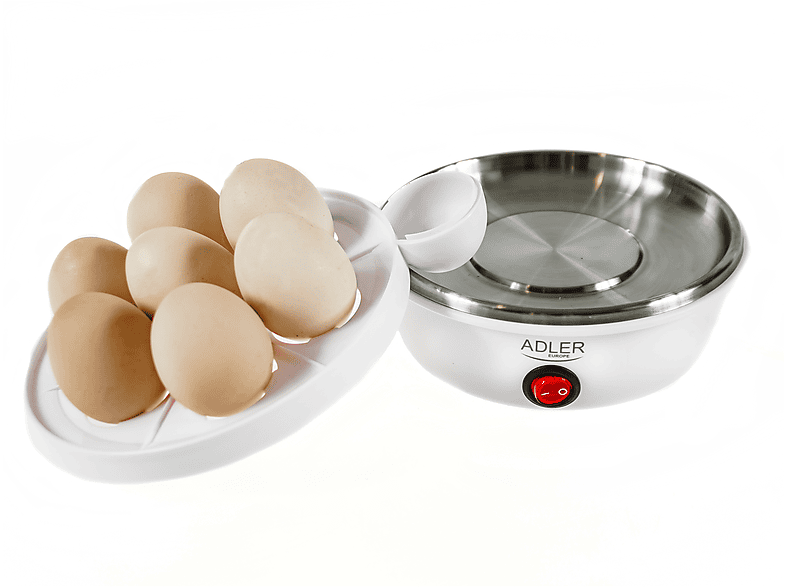 Cuece huevos | AD 4459 ADLER, Blanco | MediaMarkt