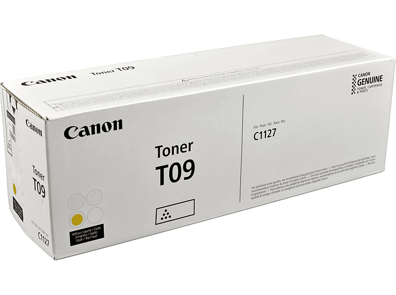 CANON Toner TONER T09 Y cartuccia toner 1 pz Originale Giallo ...