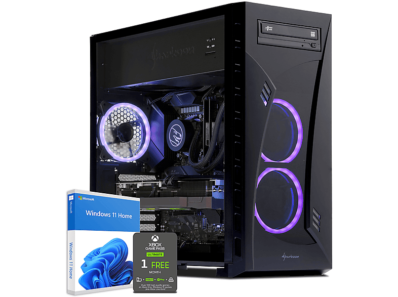 SEDATECH Intel i9-12900KF mit Wasserkühlung, Windows 11 Home ...