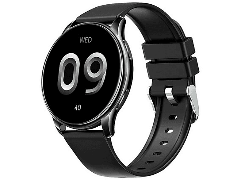 KAREN M KM09 Smartwatch Silicone, Black | MediaMarkt