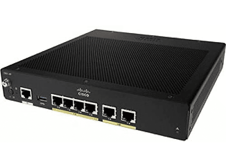 Router | C921-4P CISCO, Negro | MediaMarkt