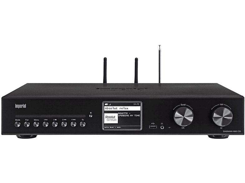 IMPERIAL Telestar Hybrid-Digitalradio HiFi-Baustein DABMANi560CD Radio ...