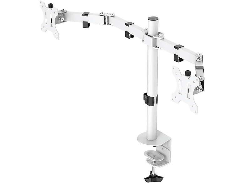 DELTACO GAMING Dual Monitorhalterung Tischhalterung Monitor- / TV ...