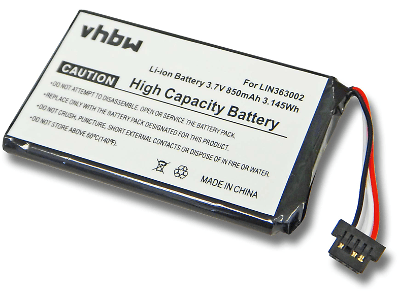 VHBW kompatibel mit Navigon 1410, 1400 Akku, Li-Ion, 3.7 Volt, 850 mAh | MediaMarkt