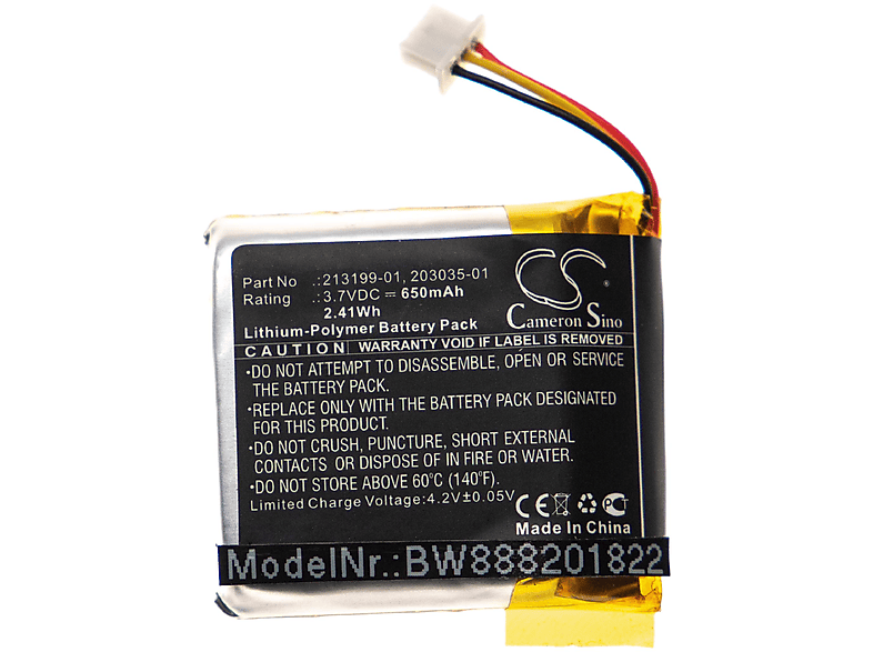 VHBW kompatibel mit Plantronics Voyager B8200 Li-Polymer Akku - Headset ...