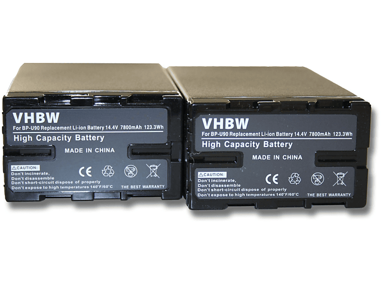 VHBW kompatibel mit Sony PMW-150, PMW-160, PMW-200, PMW-100, PMW-EX1 ...