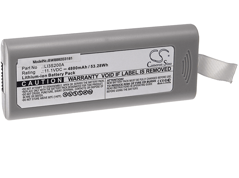 VHBW kompatibel mit Philips G40E, GS10, G30E, G40, Li-Ion Akku, 11.1 ...