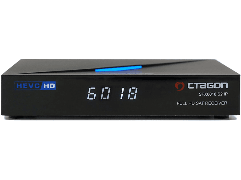 OCTAGON SFX6018 S2+IP Sat-Receiver (DVB-S2, Schwarz) | MediaMarkt
