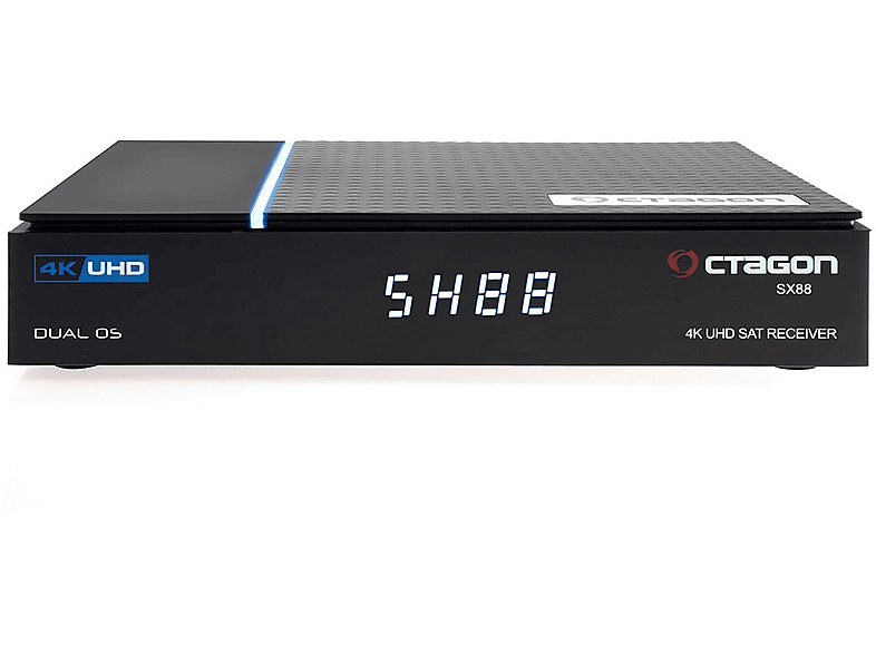 OCTAGON SX88 V2 4K Sat-Receiver (DVB-S2, Schwarz) | SATURN