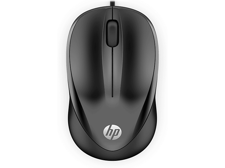 HP HP Wired Mouse 1000 4QM14AA#ABB Muis Zwart | MediaMarkt