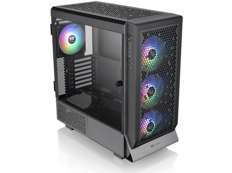 THERMALTAKE Ceres 500 TG ARGB PC Gehäuse, schwarz | MediaMarkt
