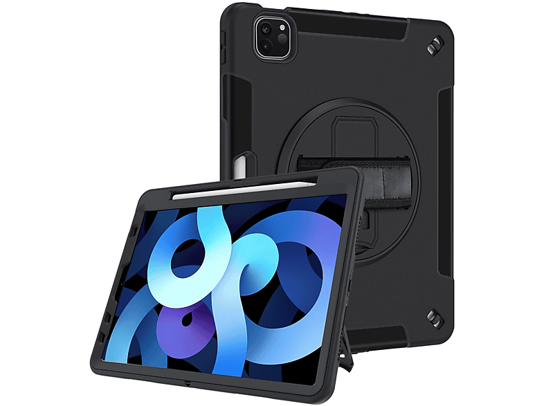 LOBWERK 4in1 Schutzhülle Case Bookcover für Apple iPad Air 4 (4.Gen ...