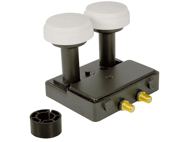 PREMIUMX Twin Monoblock LNB 6° PXMB-6T Sat für 2 Teilnehmer DVB-S2 HDTV ...