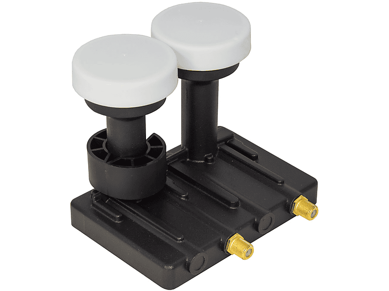 PREMIUMX Twin Monoblock LNB 4,3° PXMB-43T Sat für 2 Teilnehmer DVB-S2 UHD LNB | MediaMarkt
