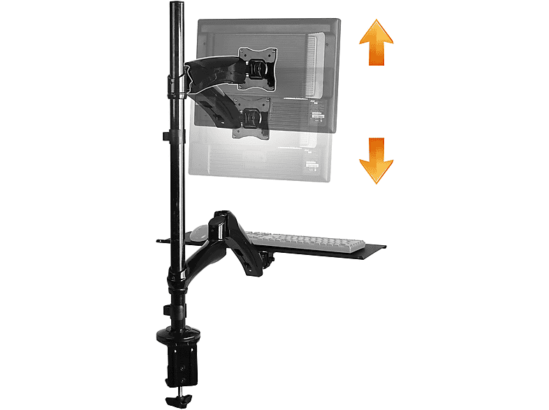 RICOO TS1211 Monitor Tischhalterung, schwarz | MediaMarkt