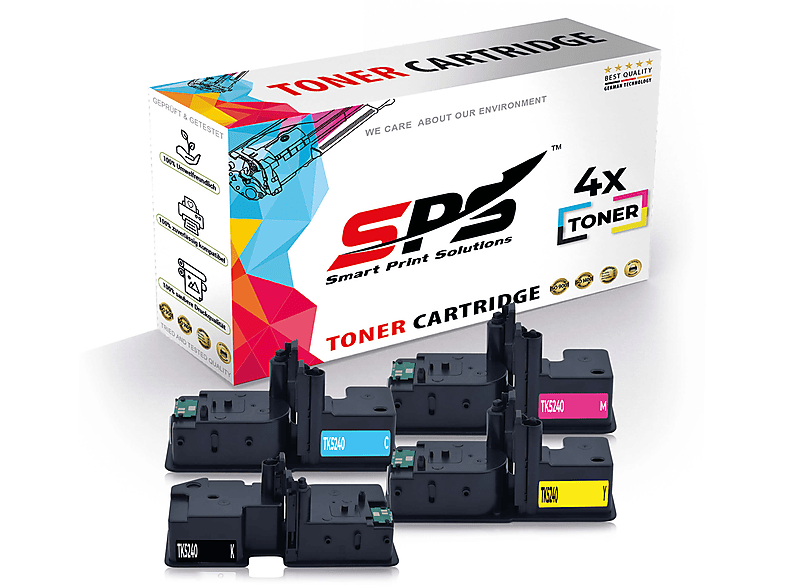 SPS S-24940 Toner Cyan, Gelb, Magenta, Schwarz (1T02R70NL0 / TK-5240K ...