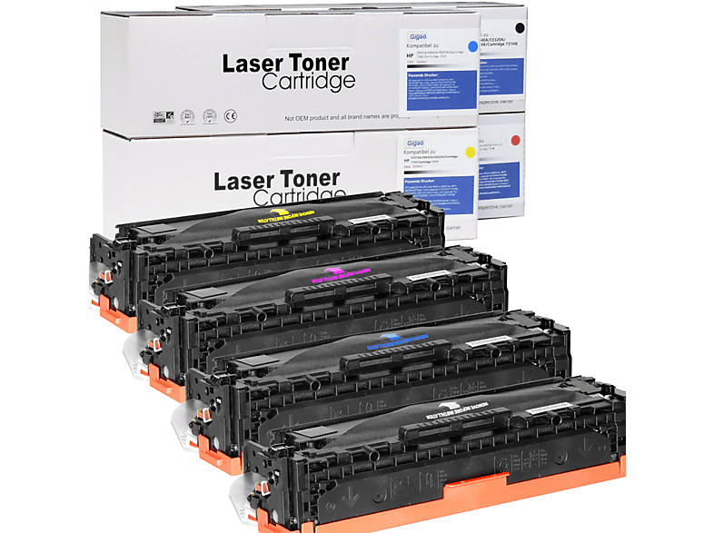 D&C 128A Toner Patronen CE320A 128A CE321A CE323A CE322A ...