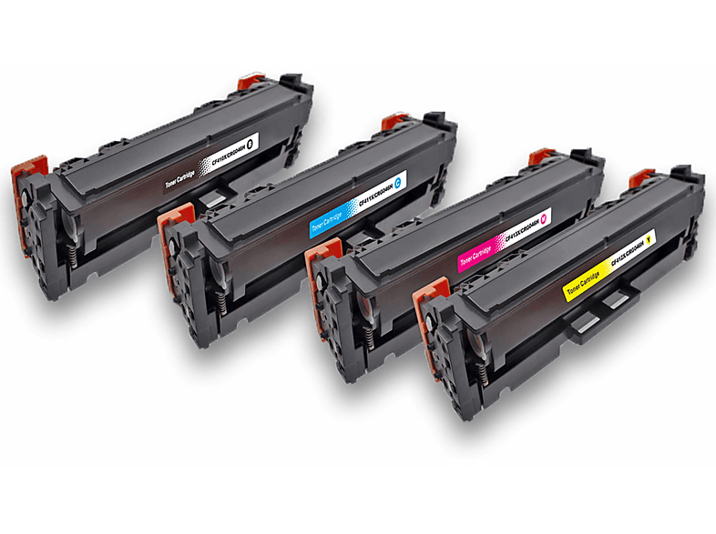 D&C Toner-Set LBP-654 Cdw (4 Stück) Toner Patrone Multipack 4-Farben ...