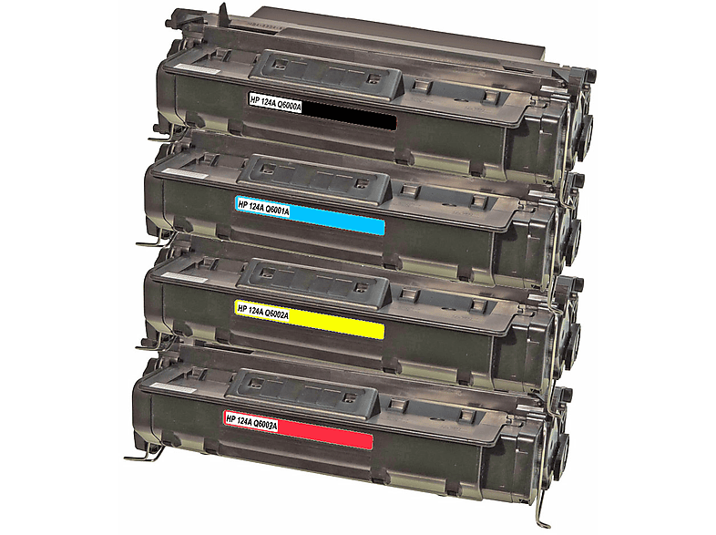 GIGAO 124A Toner Patronen Q6000A Q6001A Q6002A Q6003A Multipack 4 ...