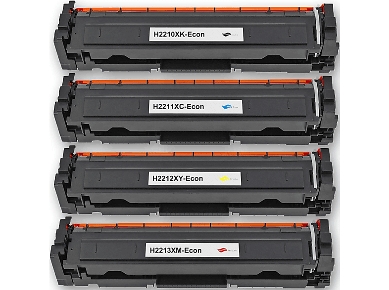 GIGAO 4er-Toner-Set Color LaserJet Pro MFP M283cdw Toner Patrone ...