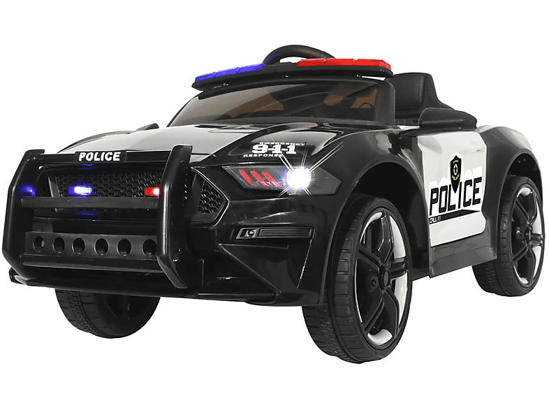 JAMARA Ride-On US Police Car Kinder-Elektroauto | SATURN