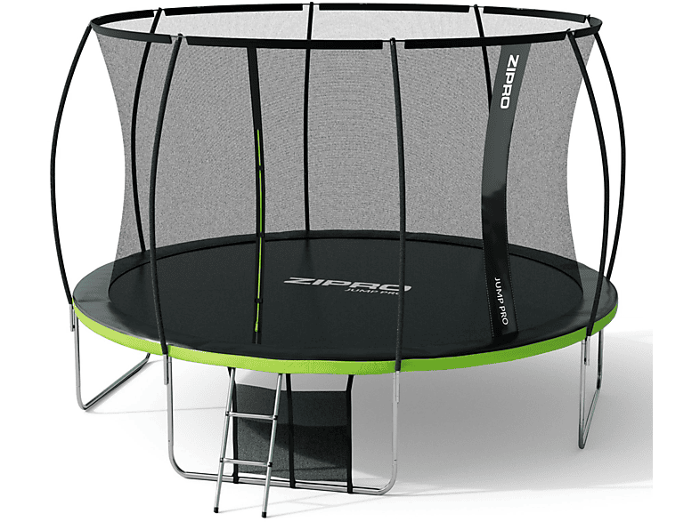 ZIPRO Jump Pro Premium 12FT 374cm Trampolin, schwarz | SATURN
