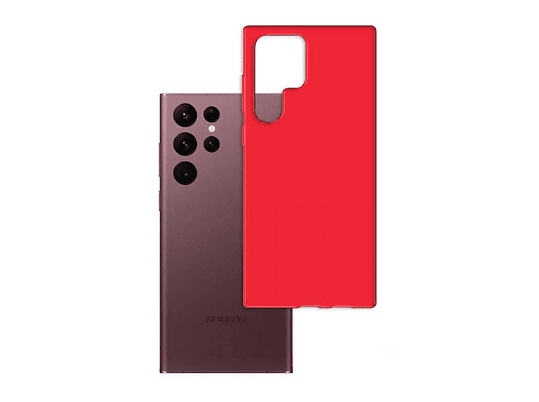 3MK matte, Backcover, Samsung, Galaxy S23 Ultra, Rot | MediaMarkt