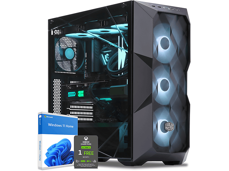 SEDATECH AMD Ryzen 9 7900X mit Wasserkühlung, Windows 11 Home ...