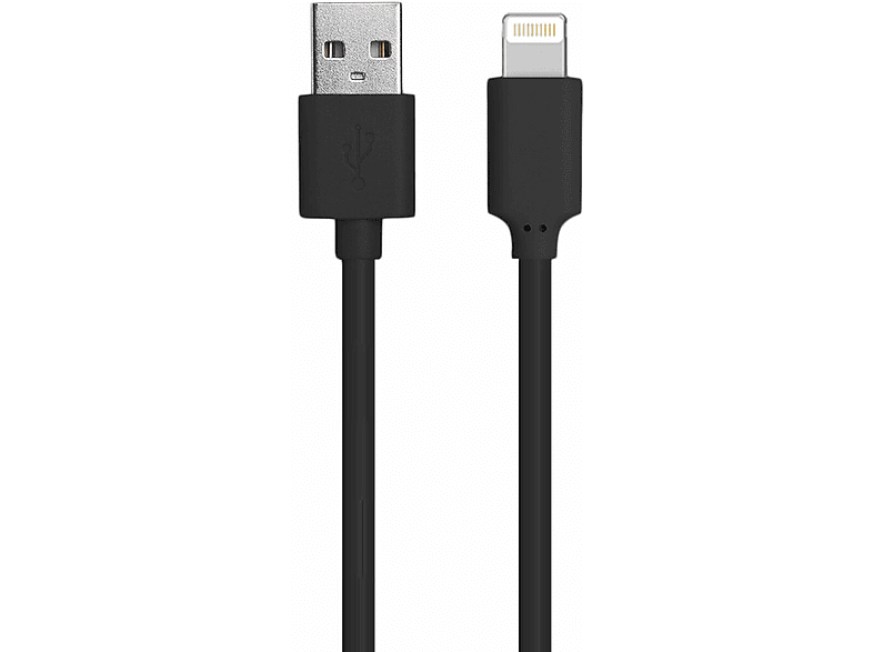 Cable USB | BIG BEN WCBLMFI1MB, USB 2.0, Lightning, Lightning, Negro | MediaMarkt