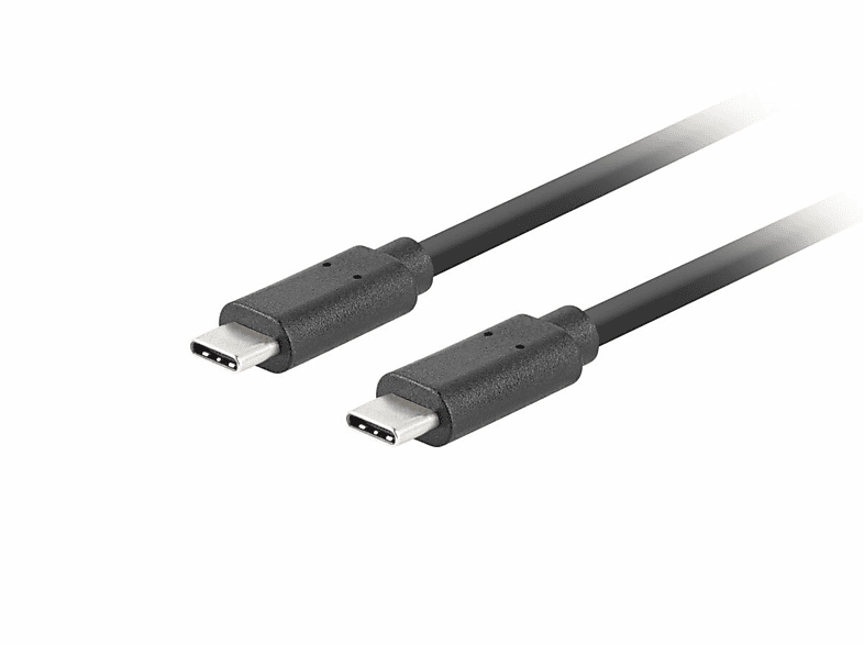 Cable USB | LANBERG CA-CMCM-32CU-0005-BK, USB 3.2, USB-C, USB-C, Negro ...