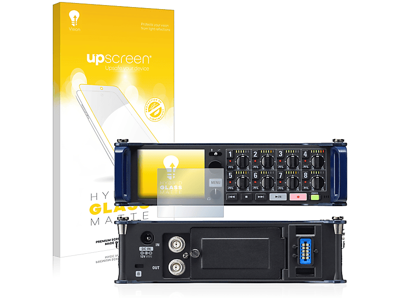 UPSCREEN matte Schutzfolie(für Zoom F8 field recorder) | SATURN