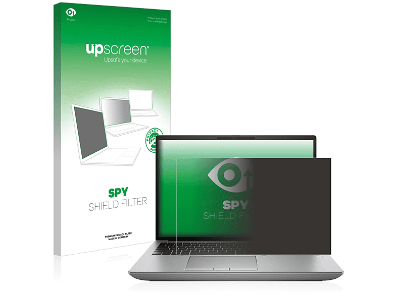 UPSCREEN Anti-Spy Sichtschutzfolie Blickschutzfilter (für HP ZBook Fury ...
