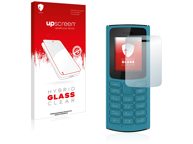 UPSCREEN klare Panzer Glas Schutzfolie (für Nokia 105 4G 2021) | MediaMarkt