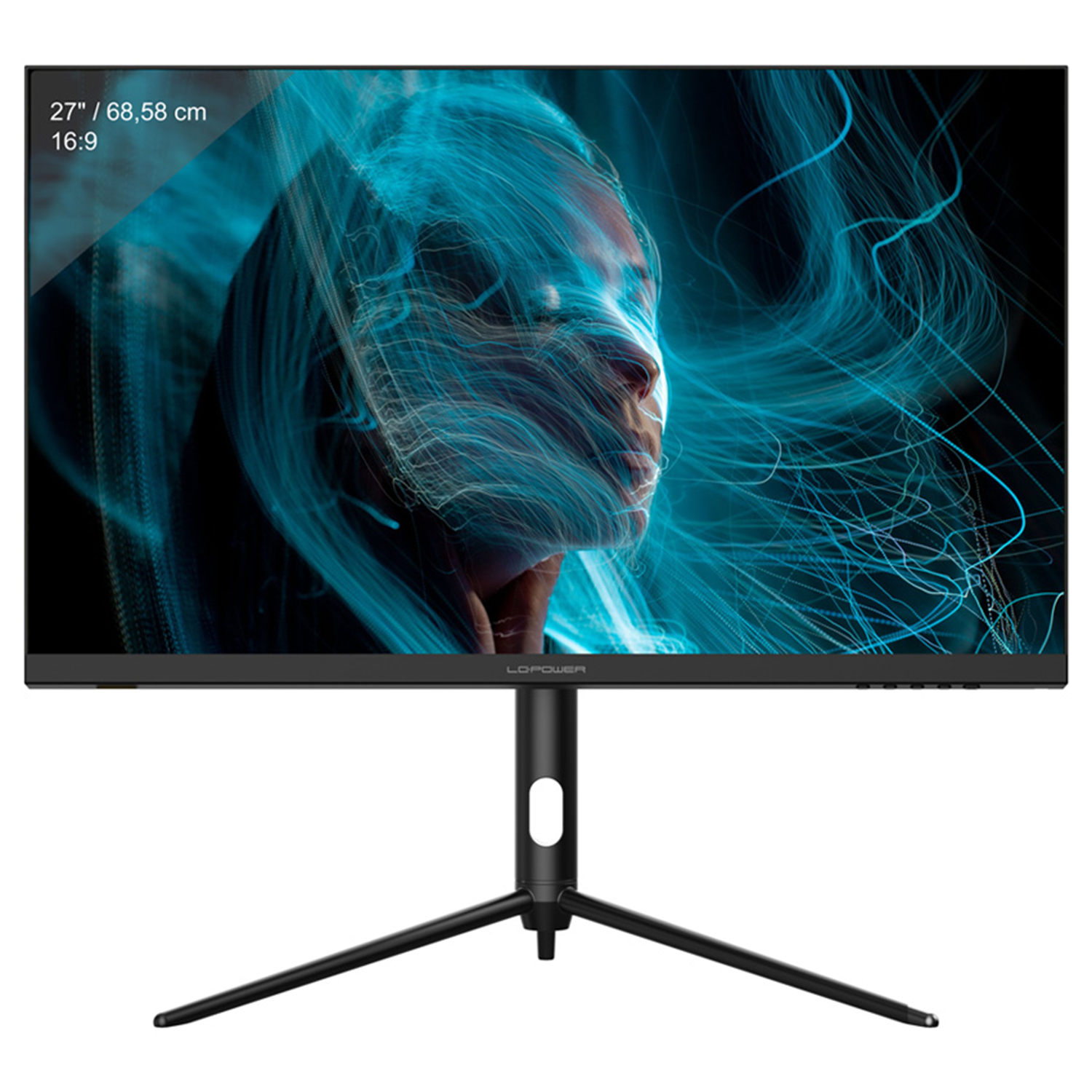 Monitor gaming - LC POWER LC-M27-4K-UHD-144-V2 MPN, 27 ", UHD 4K, 1 ms ...