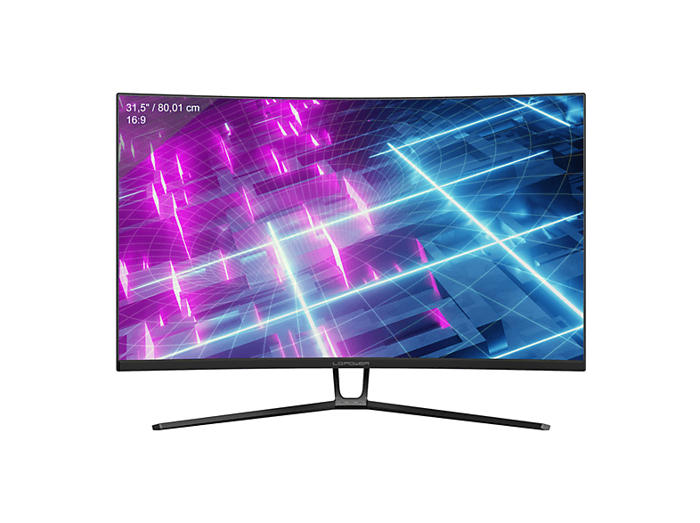 LC POWER LC-M32-QHD-165-C 32 Zoll QHD Monitor, Gaming-Monitor (4 ms ...