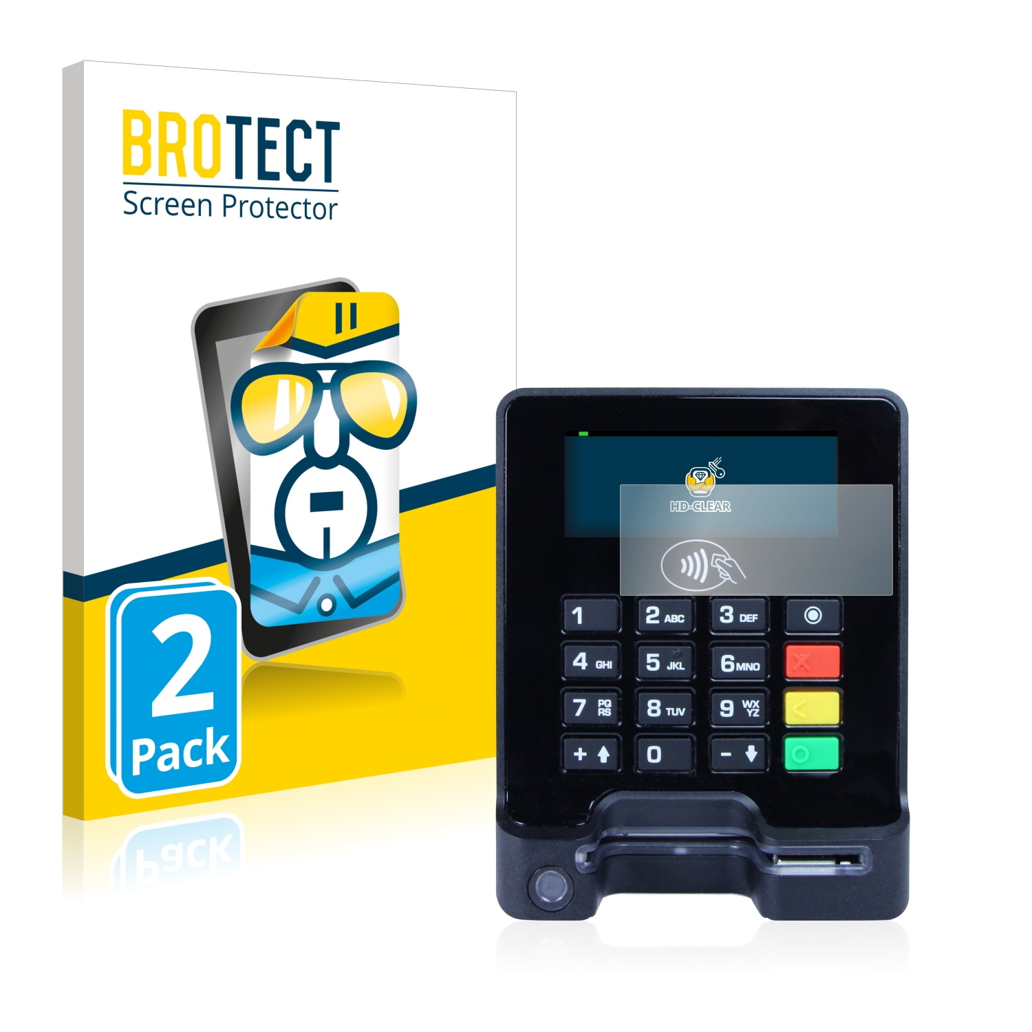 BROTECT 2x klare Schutzfolie(für ingenico self 4000) | MediaMarkt