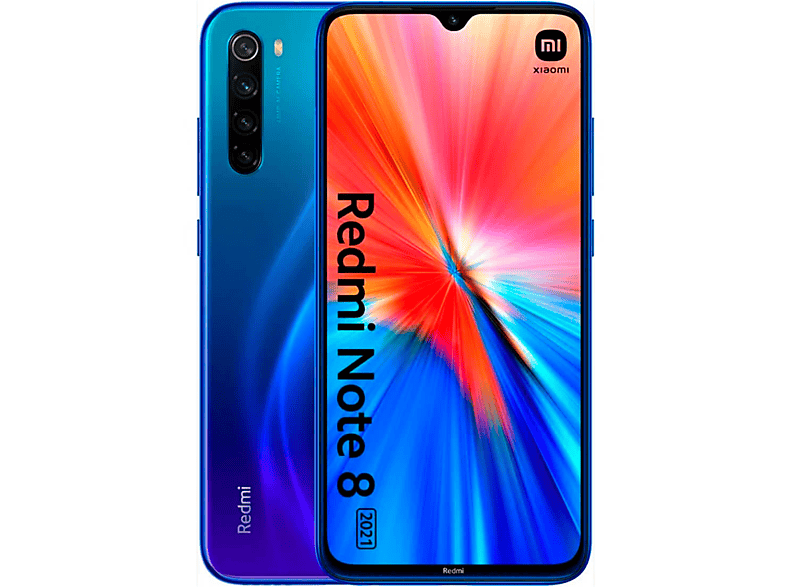 XIAOMI REDMI NOTE 8 (2021) 4+64 NEPTUNE BLUE 64 GB Neptune Blue Dual ...