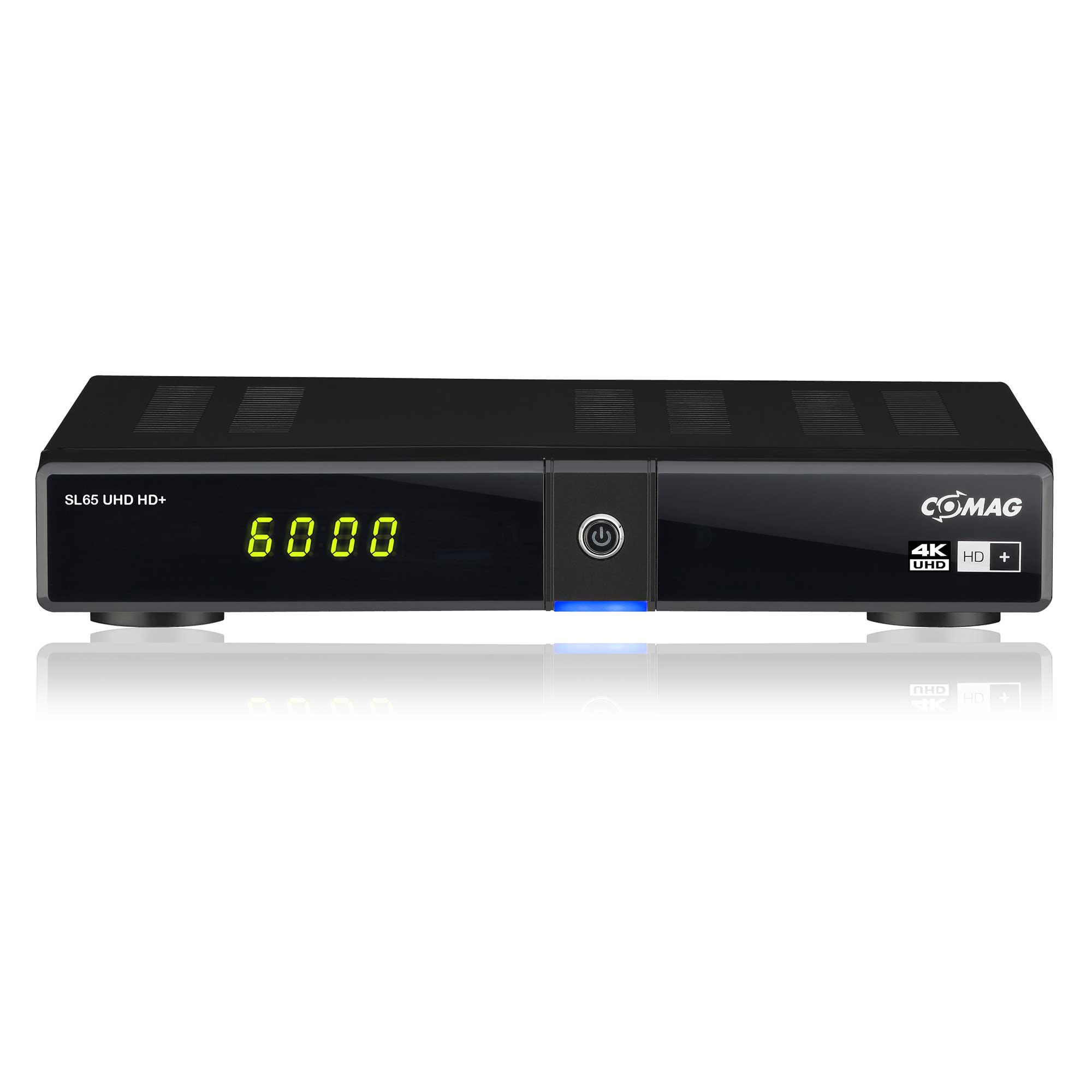 COMAG SL65 UHD HD+ inkl. 6 Monate HD Plus Sat-Receiver (HD+ Karte ...