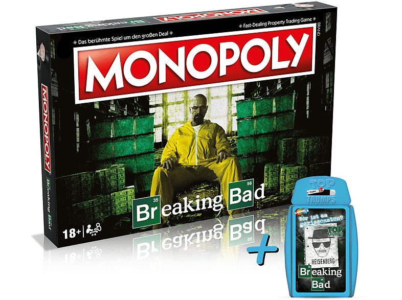 WINNING MOVES Monopoly | Breaking Bad + Top Trumps Brettspiel | SATURN