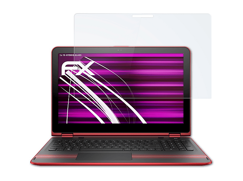 ATFOLIX FX-Hybrid-Glass Schutzglas(für HP Pavilion x360 15-bk103ng ...