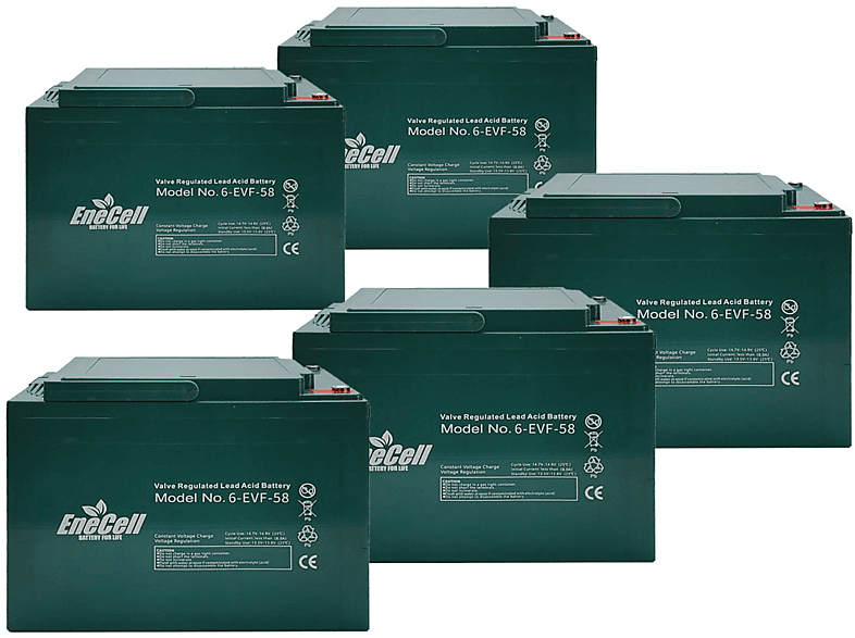 FORCA 60V 58ah Akkupack Blei Gel BleiGel Akku, 60 Volt, 58ah | MediaMarkt