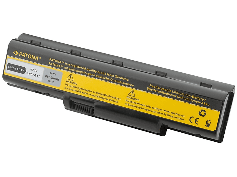 PATONA Acer AS07A31 AS07A32 AS07A41 AS07A42 AS07A51 Li-Ion Ersatzakku ...