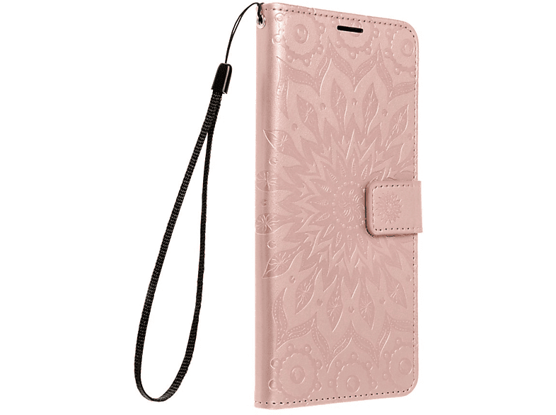 KÖNIG DESIGN Book Case, Bookcover, Samsung, Galaxy A13 4G, Mandala Rose ...