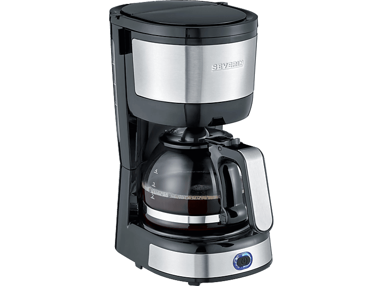 Cafetera de goteo | SEVERIN KA 4819, 750 W, 0,5 l, 4 tazas, Gris ...