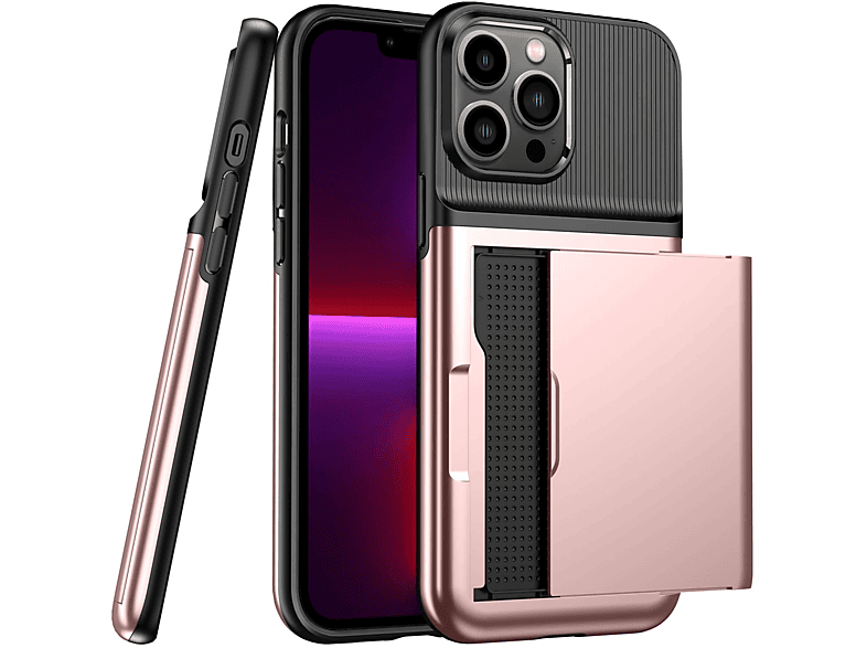 KÖNIG DESIGN Case, Backcover, Apple, iPhone 13 Pro, Rosa | MediaMarkt